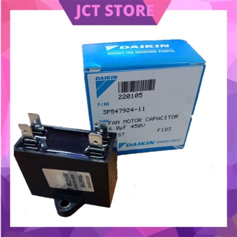 [original Daikin] Fan Motor Capacitor Shopee Malaysia