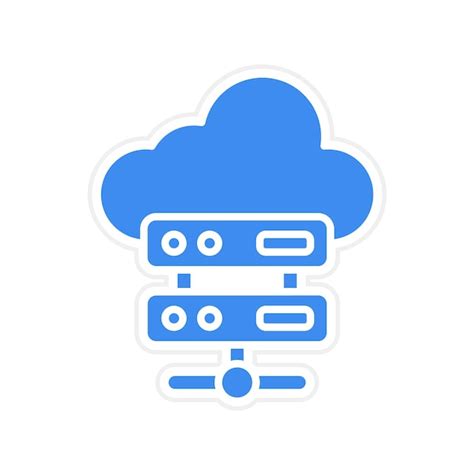 Premium Vector Cloud Computing Icon Vector Image Can Be Used For Data Analytics