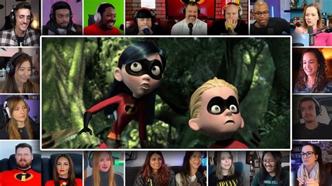 Dash And Violet Vs Syndromes Guards The Incredibles Reaction Mashup