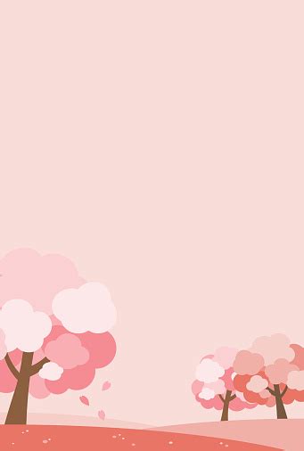 Simple And Cute Cherry Tree Illustration Stock Illustration Download Image Now Advertisement