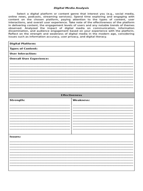 Digital Media Analysis Pdf