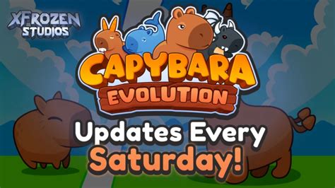 Evolução Capybara Site Oficial Da Roblox