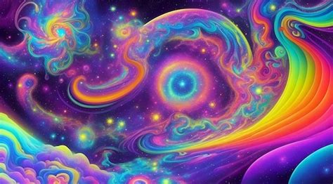 Trippy Galaxy Wallpaper
