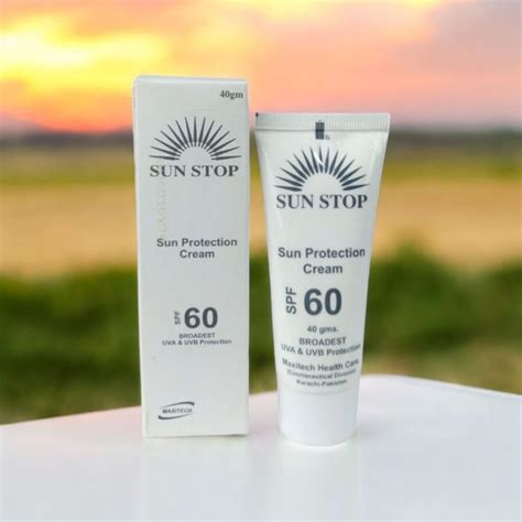 Sun Stop Sun Protection Cream Spf 60 Broad Spectrum Water Resistant