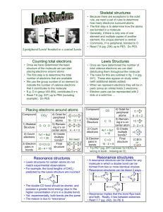 Lewis Structures