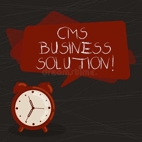 Conceptual Hand Writing Showing Cms Business Solution Business Photo Text Software Application