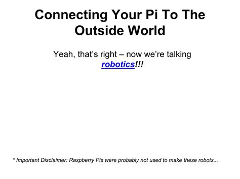 Introduction To Raspberry Pi Ppt Free Download