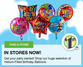 Dollar Tree Mylar Balloons Dollar Tree Has Tons Of Inflated Helium
