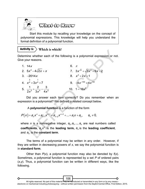 Mathematics 10 Learning Modules Quarter 2 Pdf Mathematics 10 Learning Modules Quarter 2 Pdf