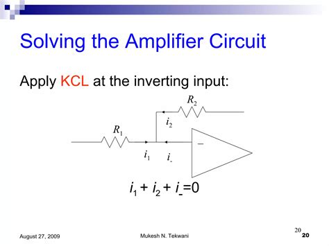 Operational Amplifier Part PPS