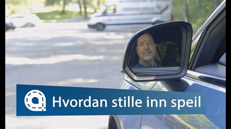 Hvordan Stille Inn Speil På Bil Youtube