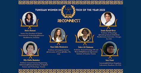 Zohra Lili Chabaane On Linkedin Les Six Tunisian Women In Tech Of The Year 2023 Kapitalis