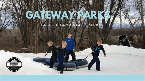 Gateway Parks Snow Tubing At Eagle Island State Park Idaho Youtube