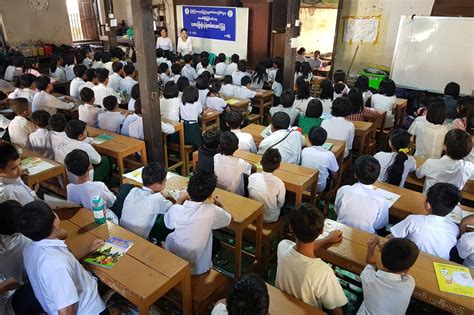 သထုံမြို့နယ်တွင် အခြေခံပညာကျောင်းများ၌ စာဖတ်ရှိန်မြှင့်တင်ရေး နယ်လှည့