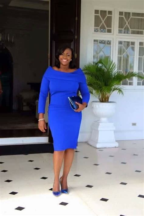Juliet Holness Jamaica Ofirst Lady Jamaican Culture Dresses For Work