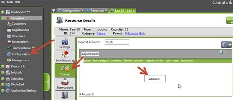 how do i setup charges for a resource circuitree supportcircuitree