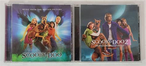 Scooby Doo And Scooby Doo 2 Monsters Unleashed Original Soundtrack Lot