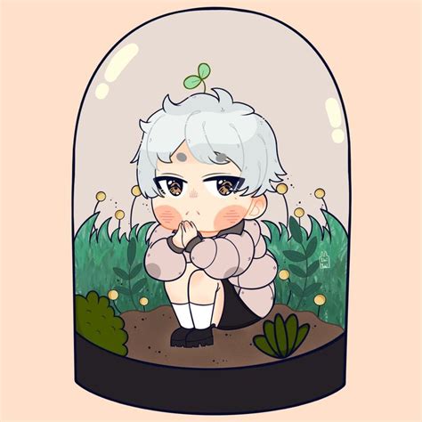 Hide And Seek Chibi Chibi Artwork Anime