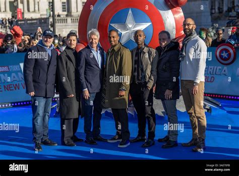 Cast Attend The Captain America Film Brave New World Photocall In