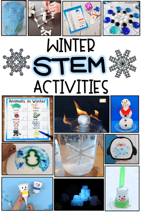 43 Easy Winter Stem Activities Hands On Teaching Ideas