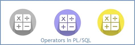 Operators In Plsql Oracle Plsql Tutorials