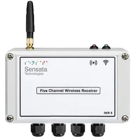 Sensata IWR Series Five Channel Industrial Wireless Pressure Temperature Receiver User Manual