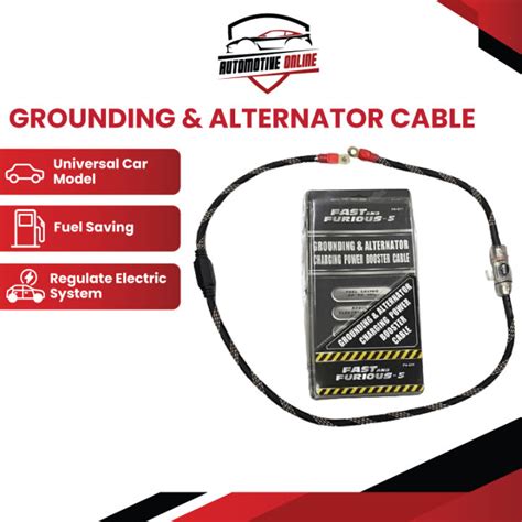 Hks Nano Technology Grounding And Alternator Charging Power Booster Cable