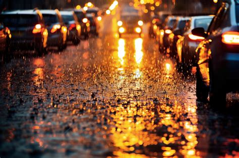 雨夜城市的街头的汽车高清图片下载 正版图片600275856 摄图网