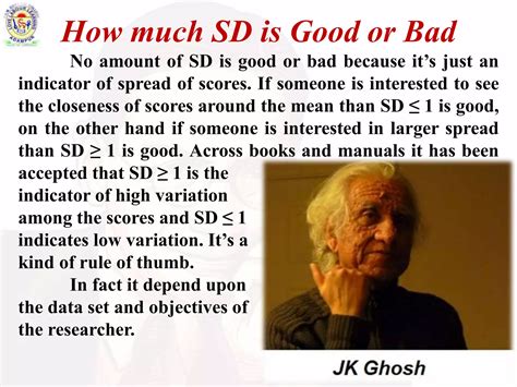 Standard Deviation Meaning Characteristics And Calculation Ppsx