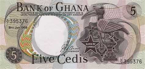 5 Cedis Ghana Numista