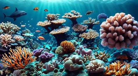 There Are Many Different Types Of Corals In The Ocean Seaart Ai