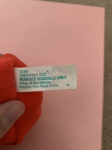 Sesame Street Elmo Bean Bag Plush Tyco 9 Plush Toy 1997 4668099761