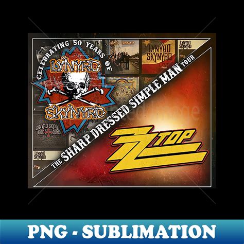 Zz Top The Sharp Dressed Simple Man Tour Elegant Sublimati Inspire