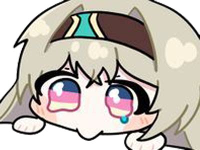 Sticker De Vie De Voyou Sur Honkai Star Rail Luciole Firefly Hotaru Sam Snif Pleure