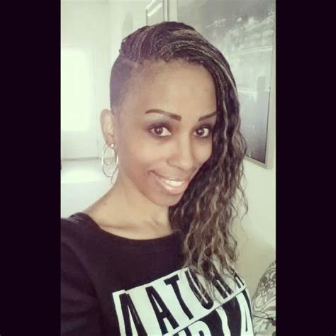 Braids With Shaved Sides Shaved Side Hairstyles Box Braids Hairstyles