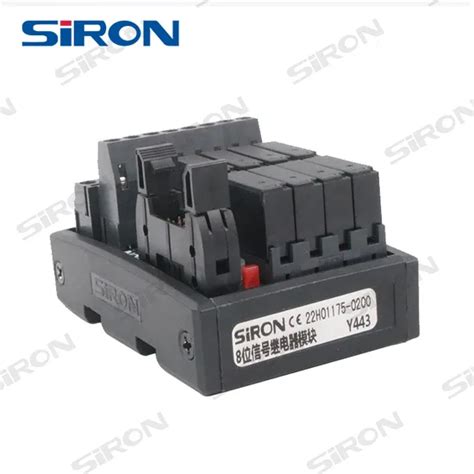 Siron Y443 Plc Relay Board 8 Pin Idc Horn Adapter Terminal Block