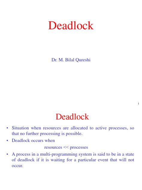 Deadlock Pdf Algorithms And Data Structures Algorithms