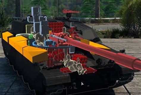 Fixing Challenger 2 Ammunition Rack Locations Ground Vehicle War