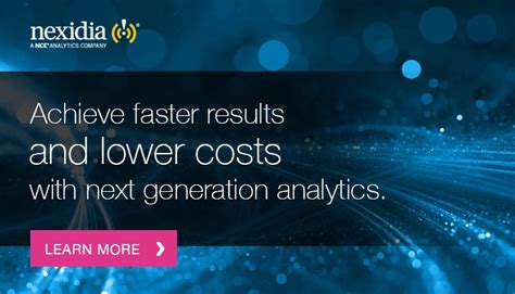 Nice On Linkedin Introducing Nexidia Analytics The Future Of