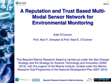 Pdf A Reputation And Trust Based Multi Modal Sensor Network For Environmental Monitoring