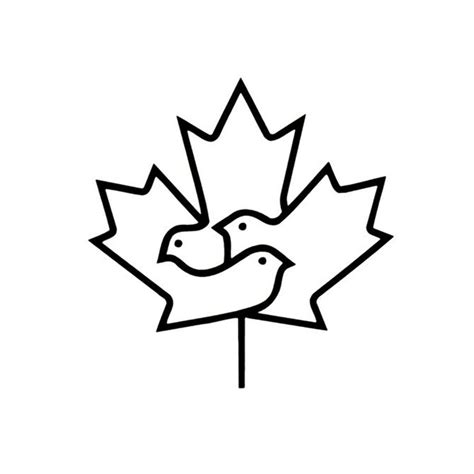 Environment Canada Logo With Maple Leaf And Birds