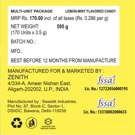 Oval Clumsy Lemon Mint Candy Packaging Type Plastic Jar At Rs 130jar In Aligarh