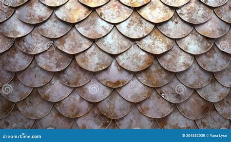 Fish Lizard Or Snake Scale Textured Background Reptile Skin Stock