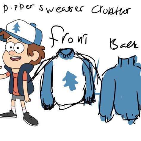 Gravity Falls Sweater R Crochet