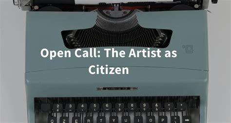 Fsm The Artist As Citizen Brandon Bauer