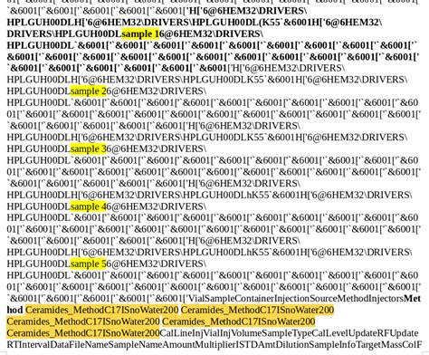 How To Decode Sequences Files In Chemstation Forum Lcms