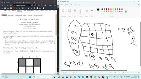 solution to problem b chips on the board educational codeforces round