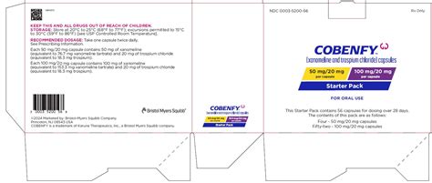 Cobenfy Package Insert Prescribing Information Moa