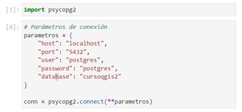 Psycopg2 Para Acceder A Una Base De Datos Postgis Con Python