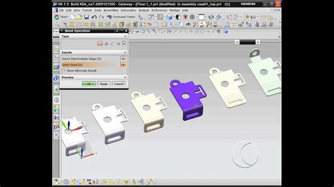 Siemen Nx Basic Tutorial 19 Youtube